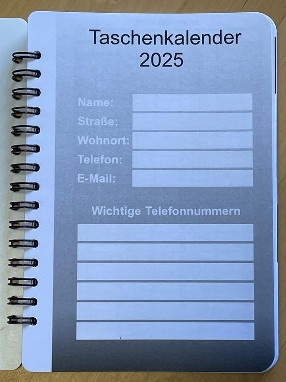 Gerson Vogler Versand | Kalender 2026 - Spiralbindung | online kaufen