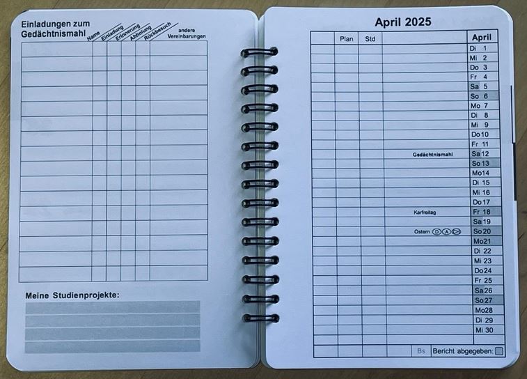 Gerson Vogler Versand | Kalender 2026 - Spiralbindung | online kaufen